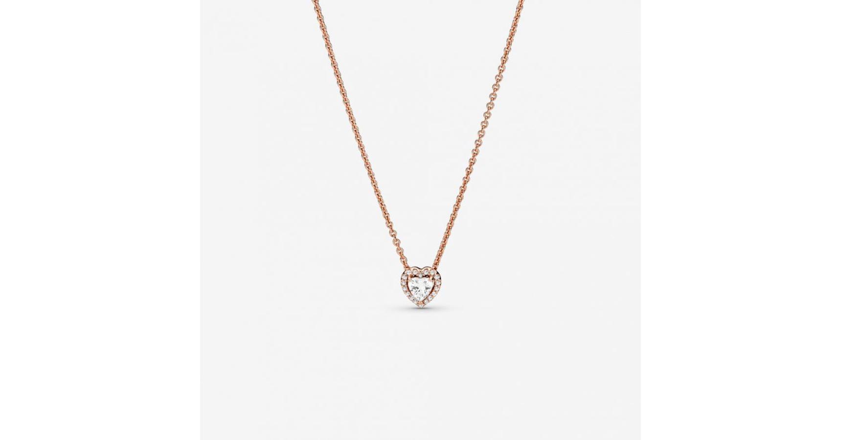 Pandora - Szikrázó szív collier - 388425C01-45, 52.800 Ft | Schneider ...