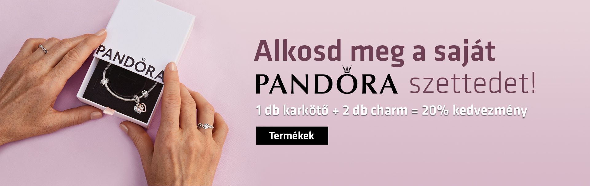 Pandora ékszer webáruház | Schneider Óra-Ékszer